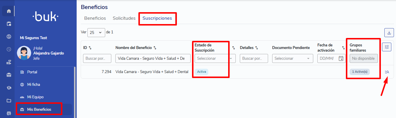 Manual de Seguro para colaborador - Vida Cámara – Chile